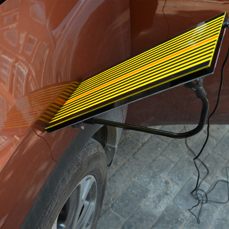 LED Line Board Light Auto Body Dent Paintless Detect Repair Reflector ...