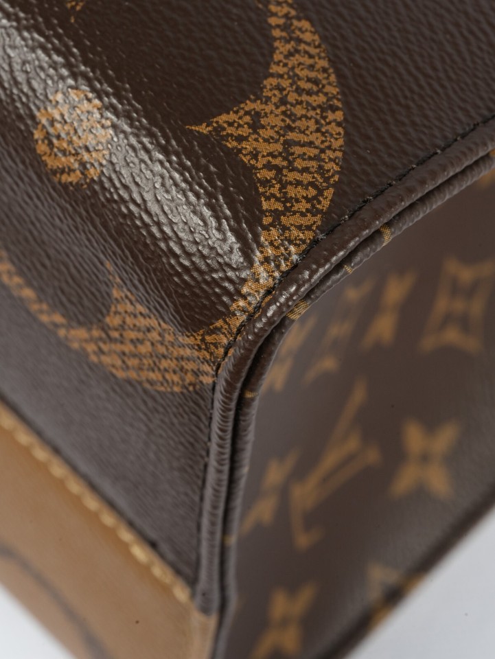 LOUIS VUITTON OnTheGo MM Monogram Giant Hand Bag Brown M45321 with chip ...