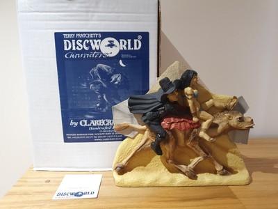 Clarecraft Discworld - DW156 - Teppic and Ptraci on a Camel - Pyramids ...