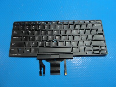 Dell Latitude E7450 14" Genuine US Backlit Keyboard D19TR PK1313D1B00 ...