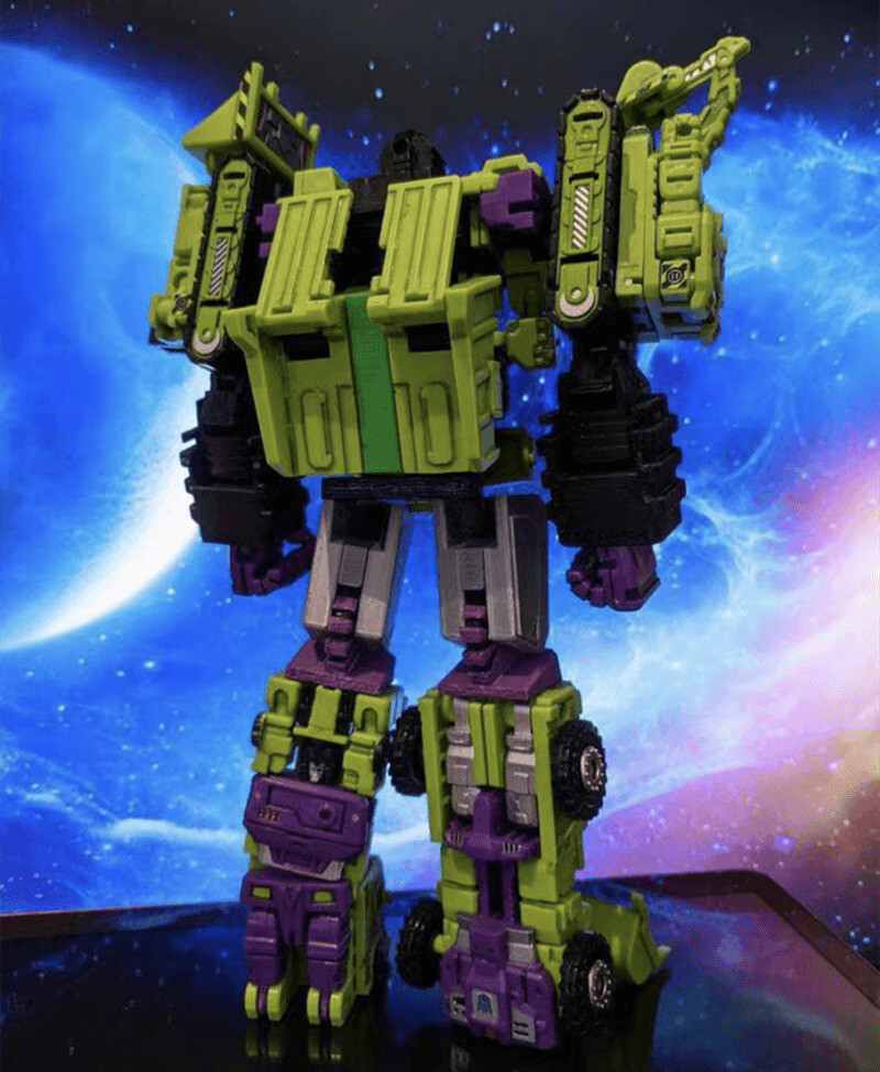 3D Print Arm Thicken Thigh Upgrade Kit For DX9 Devastator/MFT ...