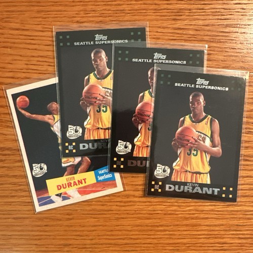4 Kevin Durant Topps Rookie Card Lot | eBay