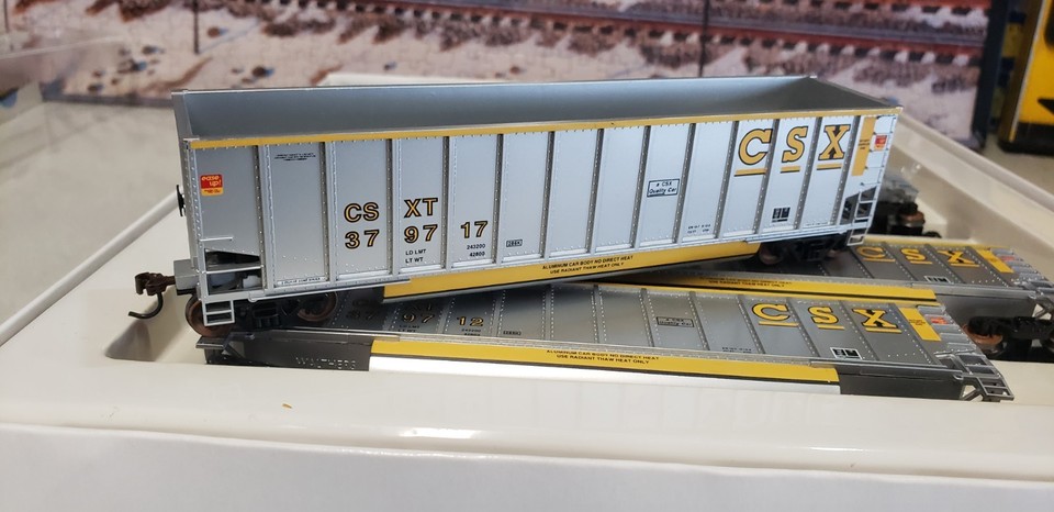 HO SCALE WALTHERS CSXT #1 BETHGON COALPORTER 6-PACK (ALUMINUM) #932-5332🔥🔥🔥🔥 | eBay