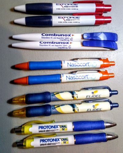 Lot 10 Premium Pharmaceutical Drug Rep Pens Medical, Collectibles, New ...