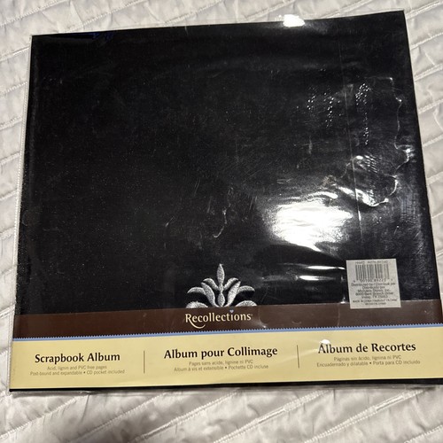 12 x 12 Recollections Scrapbook Album w/ 10 Pages~plastic Cover Still ...