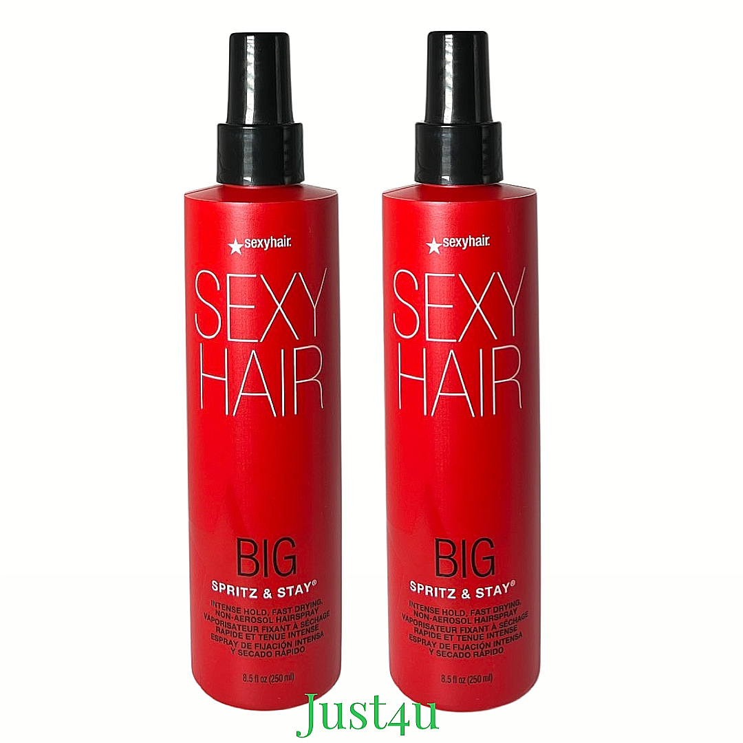 Sexy Hair Concepts Big Sexy Hair Spritz & Stay Fast Drying Spray, 8.5oz ...