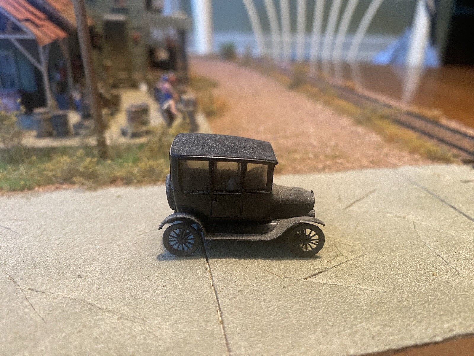 HO Scale Jordan Highway Miniatures Ford Model T Centerdoor Sedan Built ...