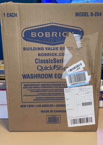 BOBRICK B-254 - Classic Series Surface Mount Sanitary Napkin Disposal ...