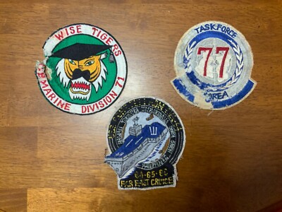 Navy Patches Task Force 77, Submarine Division 71 Wise Tigers, USS ...