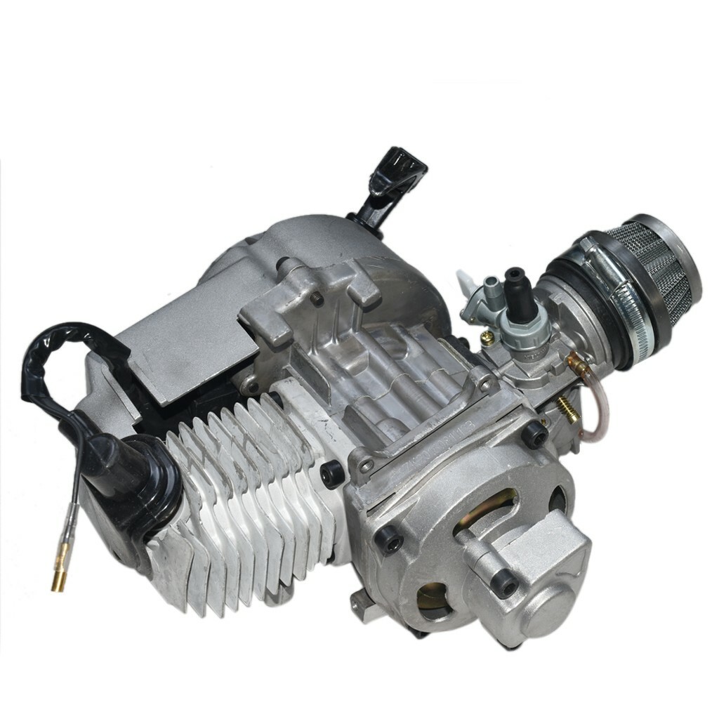 2 Stroke 50cc 49cc Engine Motor for Mini Buggy Scooter ATV Quad Pocket ...