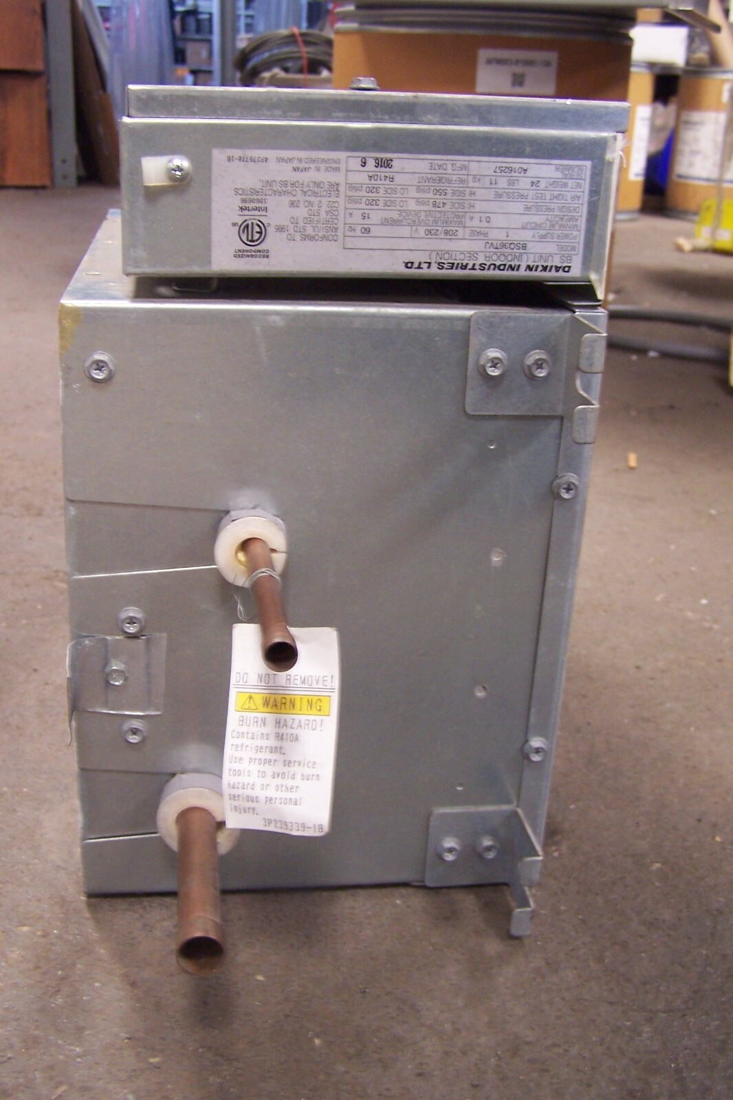 DAIKIN INDUSTRIES BS UNIT SINGLE PORT BRANCH SELECTOR BOX BSQ36TVJ | eBay