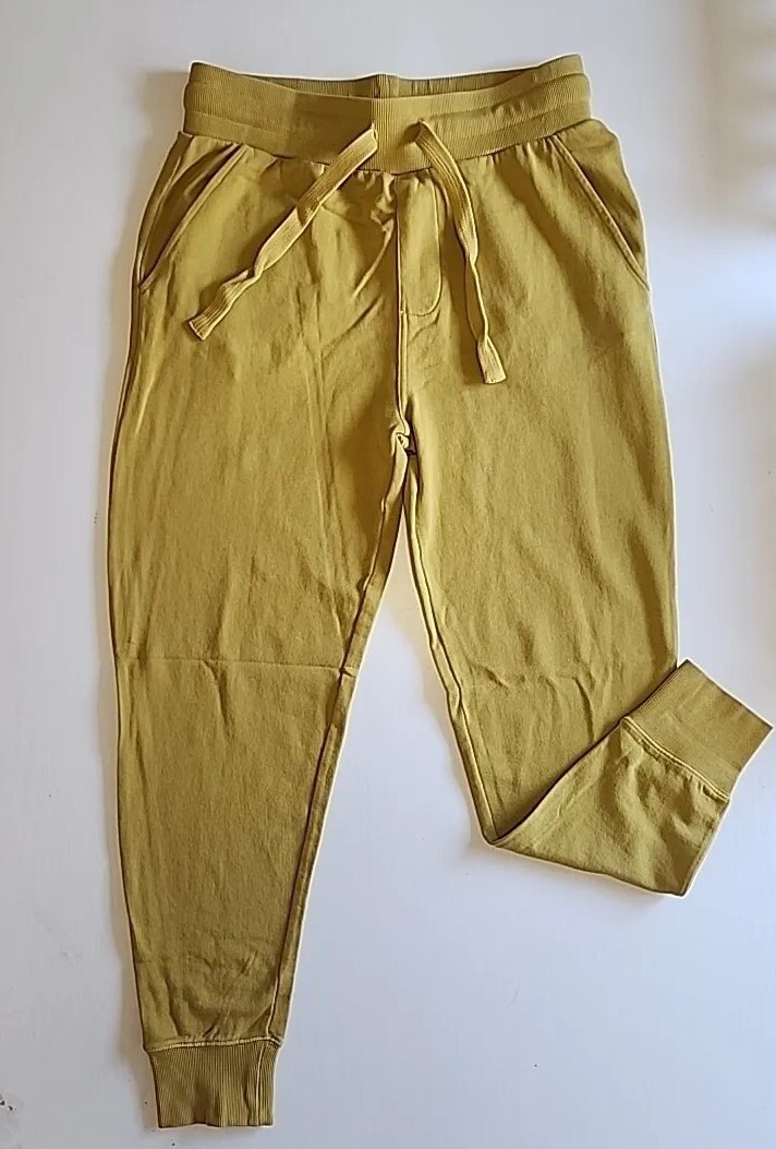 Sportiqe UNISEX Jogger Sweatpants size M Mustard Color New No Tag | eBay