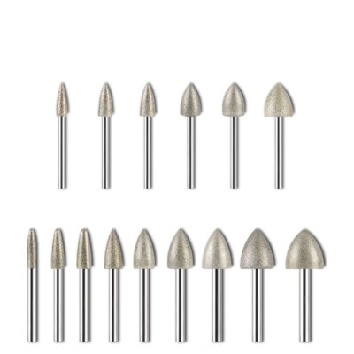 Conical Diamond grinding abrasive sanding rod drill for carving polish ...