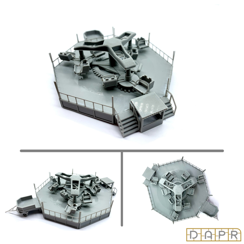 DAPR- N Gauge Model Railway Scenery Kit-Motorised Mobile Fairground ...