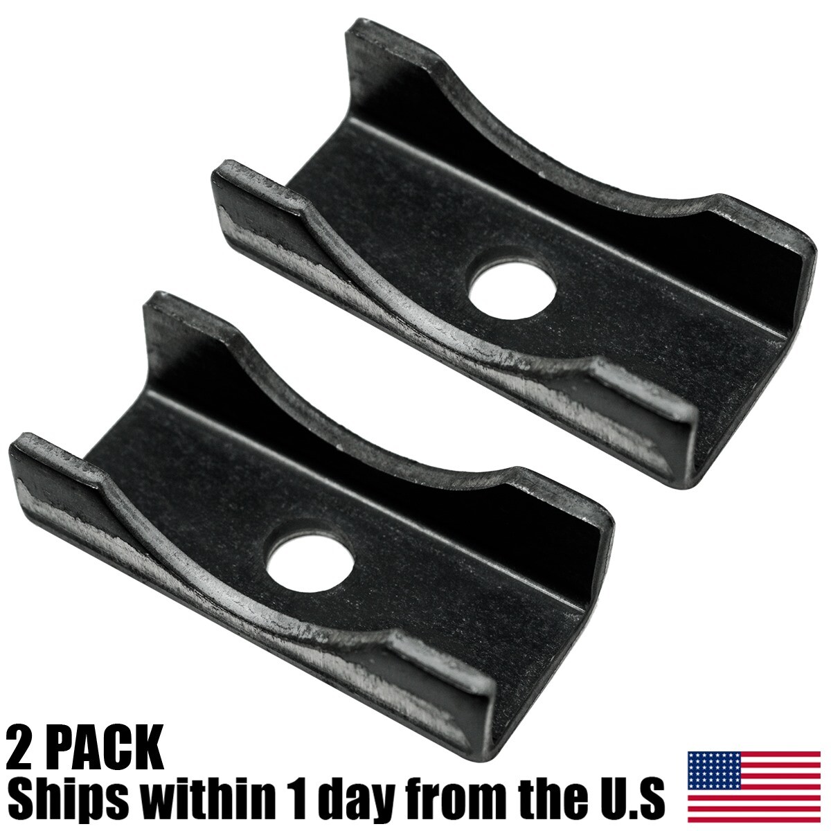 2PK Trailer Axle Spring Seat Mount Pad Perch for 5200-7000K 3 in. Tube ...