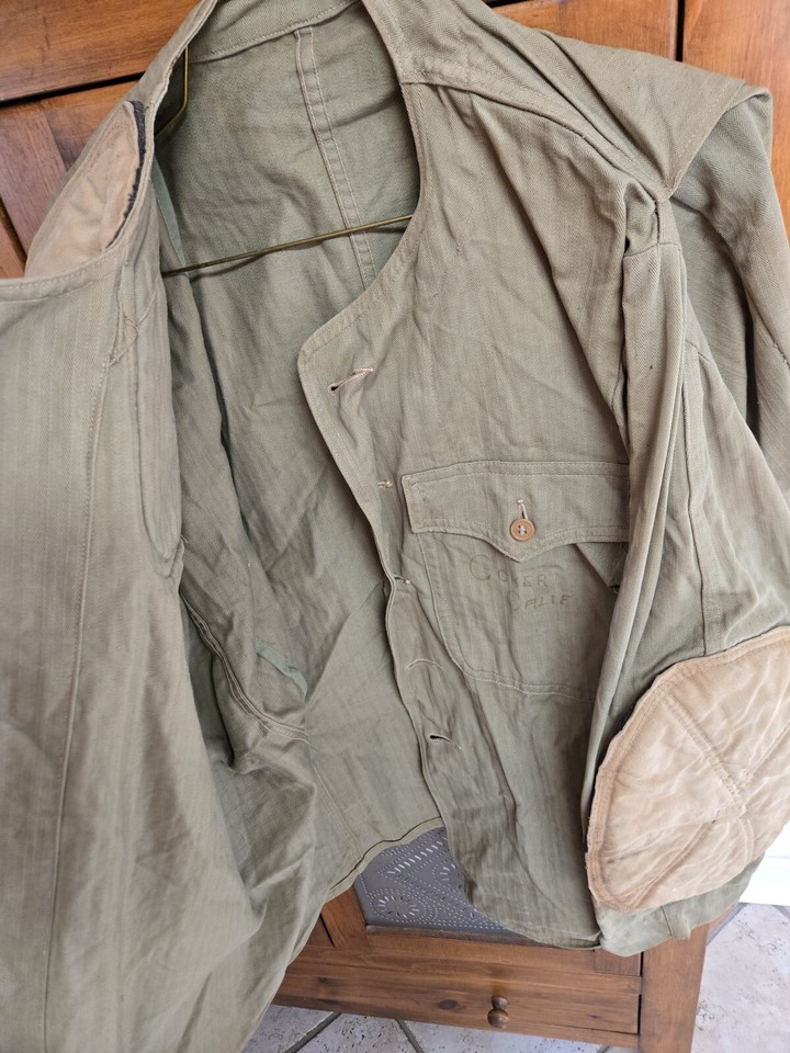 WW2 USMC HBT Shooting Jacket / Mario Mirabelli Made | eBay