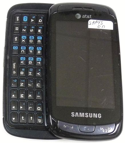 Samsung Impression SGH-A877 - Blue ( AT&T ) Cellular Slider Phone ...