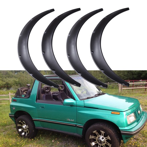 4.5" Fender Flares For Geo Tracker Flexible Wheel Arch Extra Wide ...