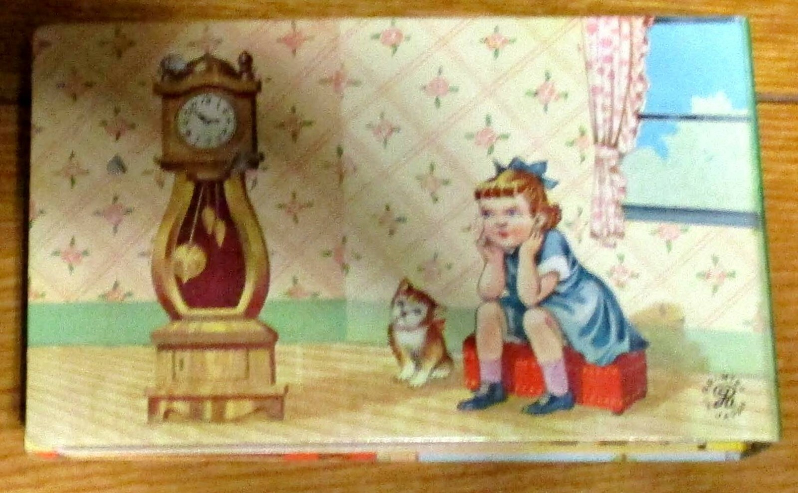 Vintage Talking Play Time Clock Book NICE!!!!! | eBay