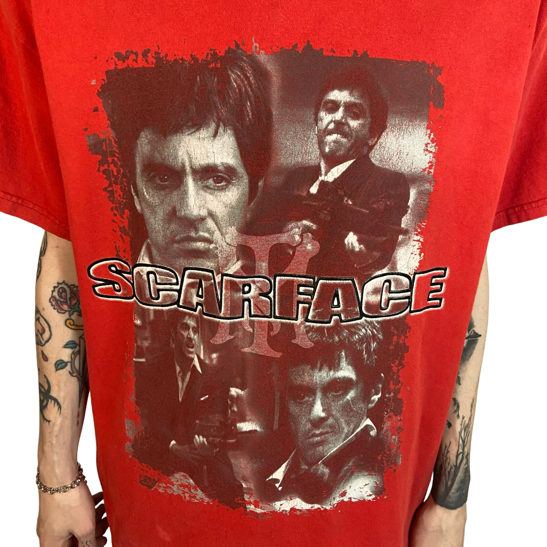 SCARFACE MOVIE PROMO TONY MONTANA GRAPHIC PRINT SIZE … - Gem