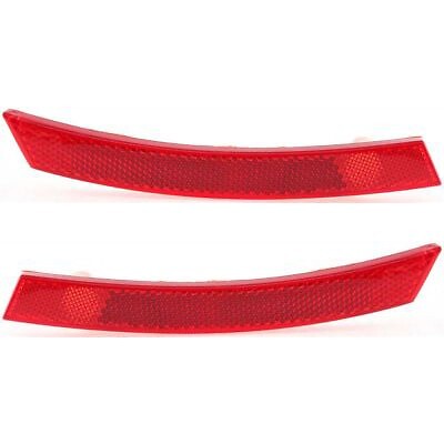 Side Marker Set For 2002-2008 Mini Cooper Lens/Housing Rear Red Lens 2 ...