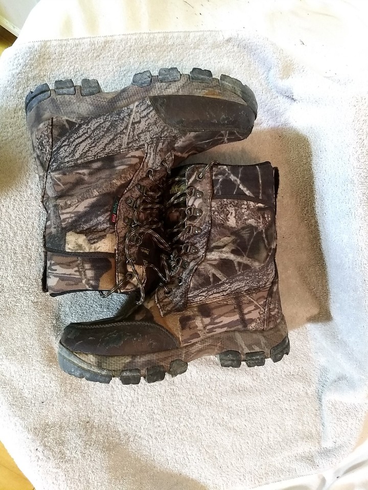 Itasca Mens Contender 600 MO Camo Hunting Boots, Size: 10 Pre-Owned # ...