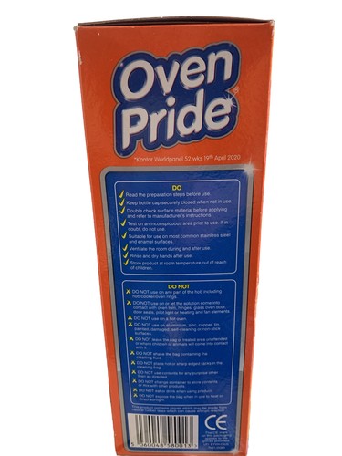 Oven Pride Kit All-in-One Oven Cleaning System 500ml (58-V2CL-DYBR) for ...