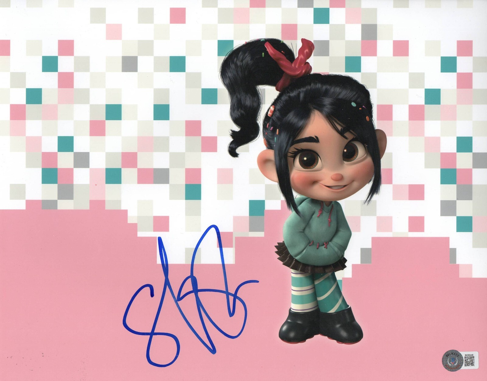 Sarah Silverman Signed 11x14 Photo Wreck-It Ralph Authentic Autograph ...