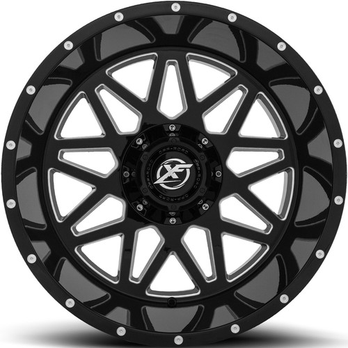 1 Wheel 20" XF-211 20x12 5x127/5x139.7 Black -44ET (XF-211201251271397 ...