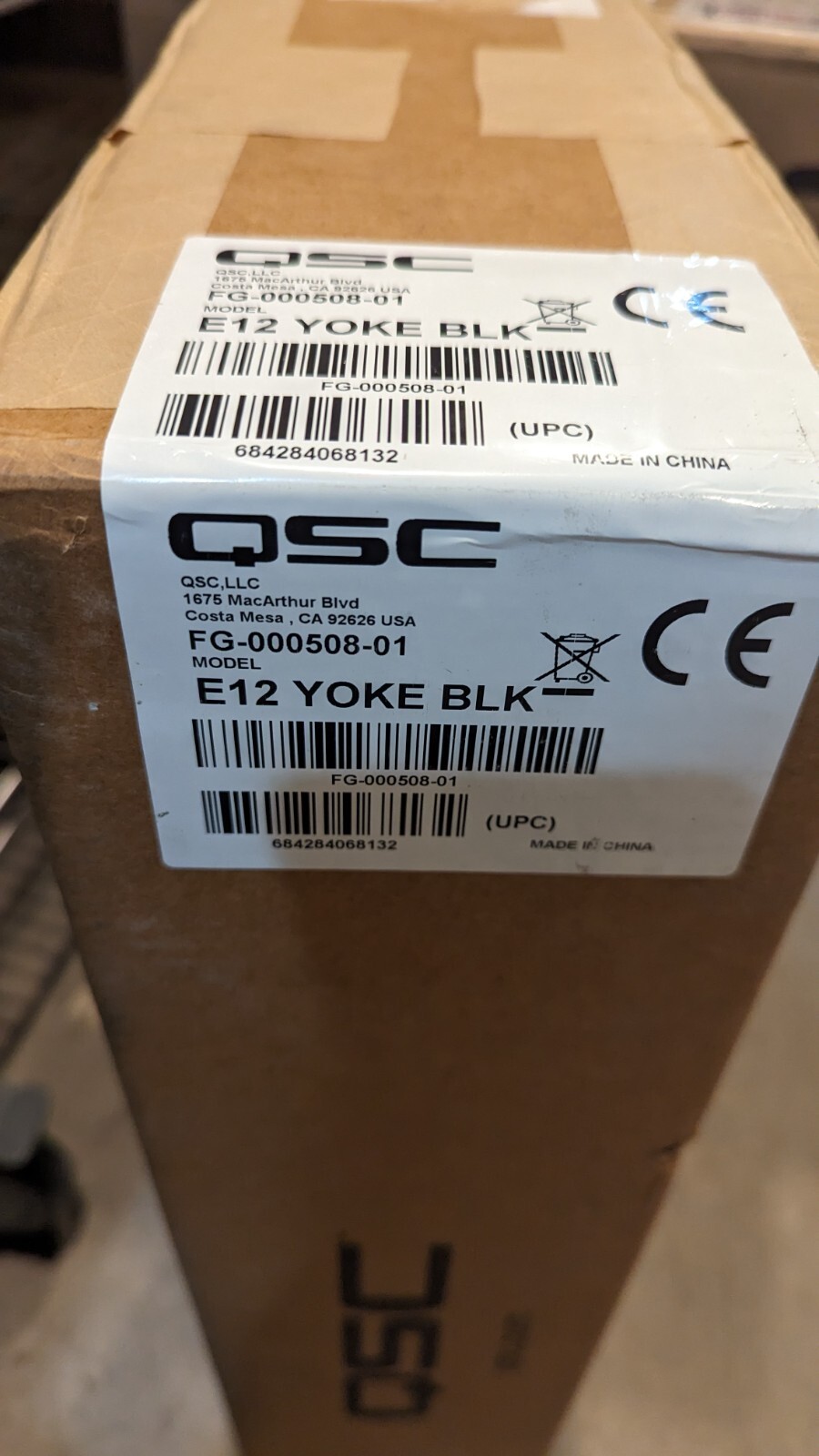 QSC E12 Yoke BLK Speaker Mount (E Series) | eBay