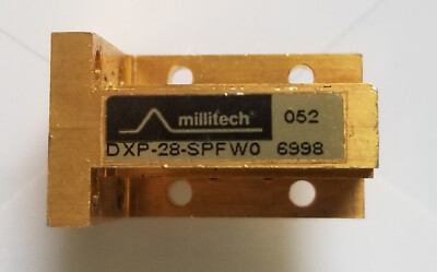 26.5-40 GHz WR-28 Detector, Millitech DXP-28-SPFW0 | eBay