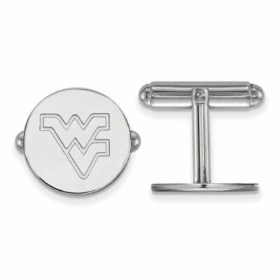 Sterling Silver West Virginia W-V Cuff Links | eBay