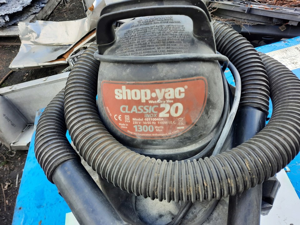 shop vac classic 20 INOX aspirapolvere da officina | eBay