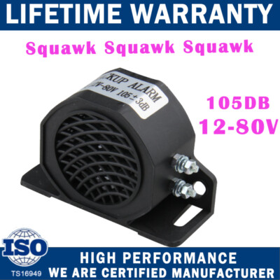 102Db Universal Squawker Reverse Buzzer Backup for Truck Warning Alarm ...