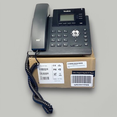 New Yealink SIP-T40G 3-line IP Phone Ultra-elegant Gigabit IP Phone | eBay