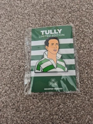CELTIC FC HOIDY HOOPED HEROES CHARLIE TULLY LIMITED EDITION ENAMEL PIN ...