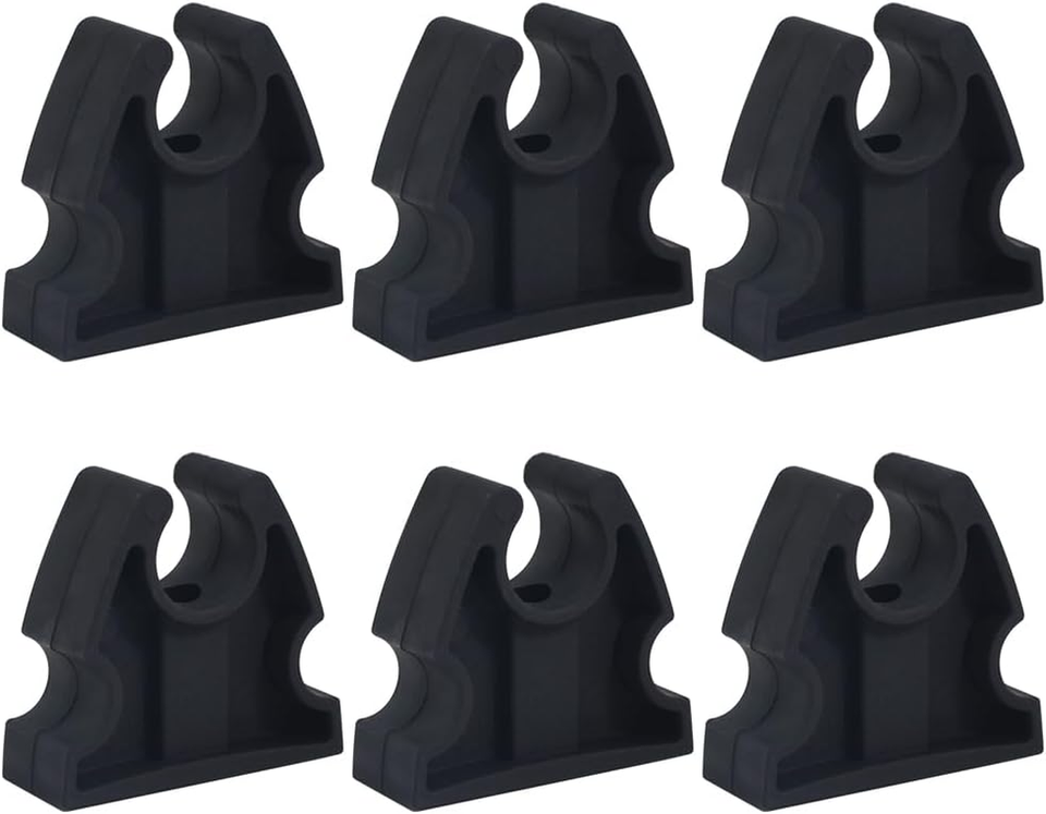 Rubber Pole Light Storage Clips for Boat to Hold 3/4 Inches Poles ...