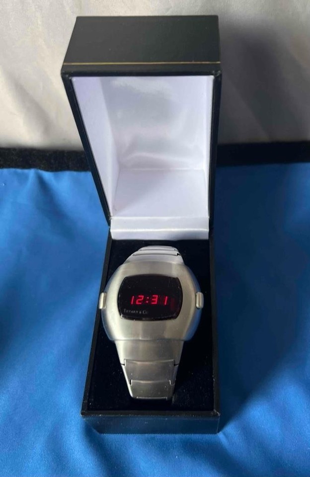 Tiffany Pulsar P3 LED Watch Vintage Working Early 1970s Nice! | eBay