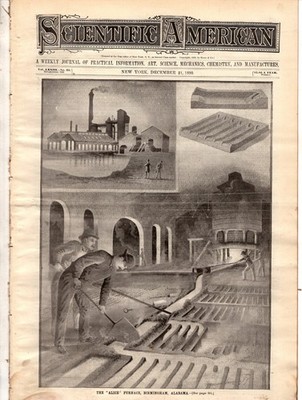 1895 Scientific American December 21 - Birmingham AL; Nova Scotia; Moon ...