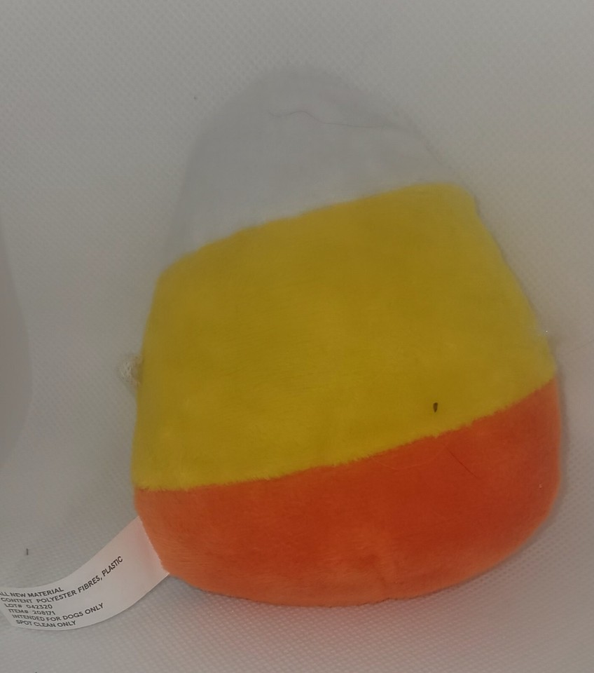 BARKBOX HALLOWEEN CANDY CORN DOG PET SQUEAKY TOY | eBay
