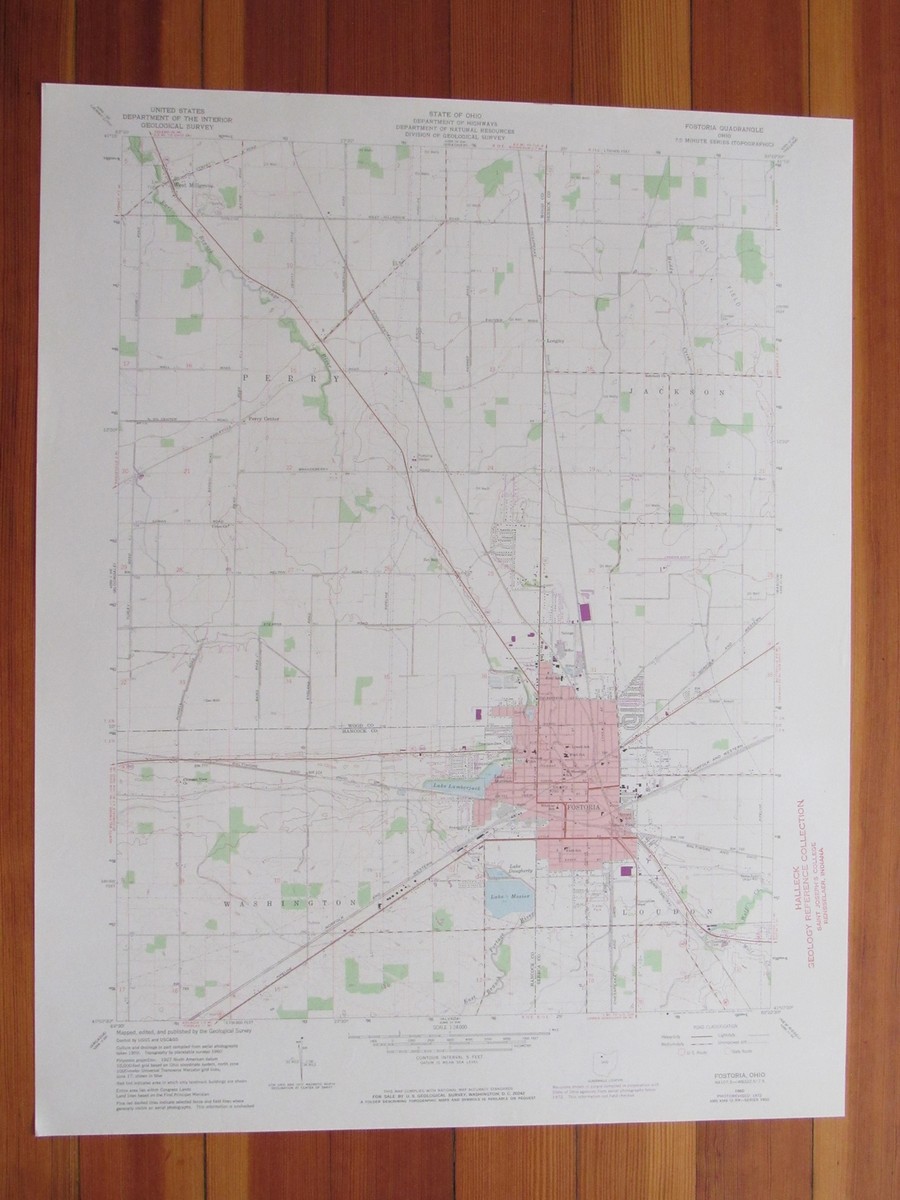 Fostoria Ohio County Map 895 N County Line St, Fostoria, OH 44830