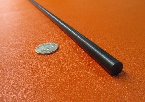Noryl EN265 Round Rod, Black 3/8" Dia x 60" Length | eBay
