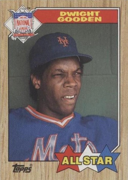 1987 Topps - All Star TM Symbol on Front #603 Dwight Gooden for sale ...