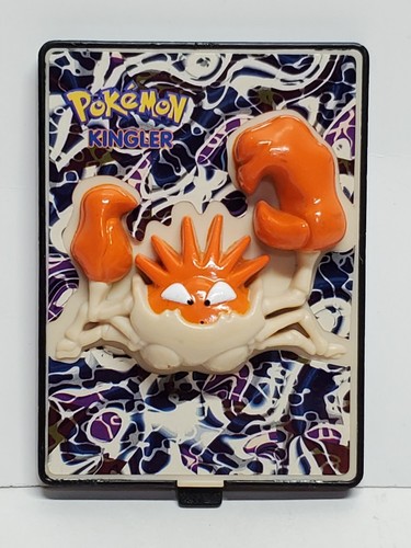 Kingler Burger King Toy Pokemon Power Card the Movie 2000 Loose Pre ...