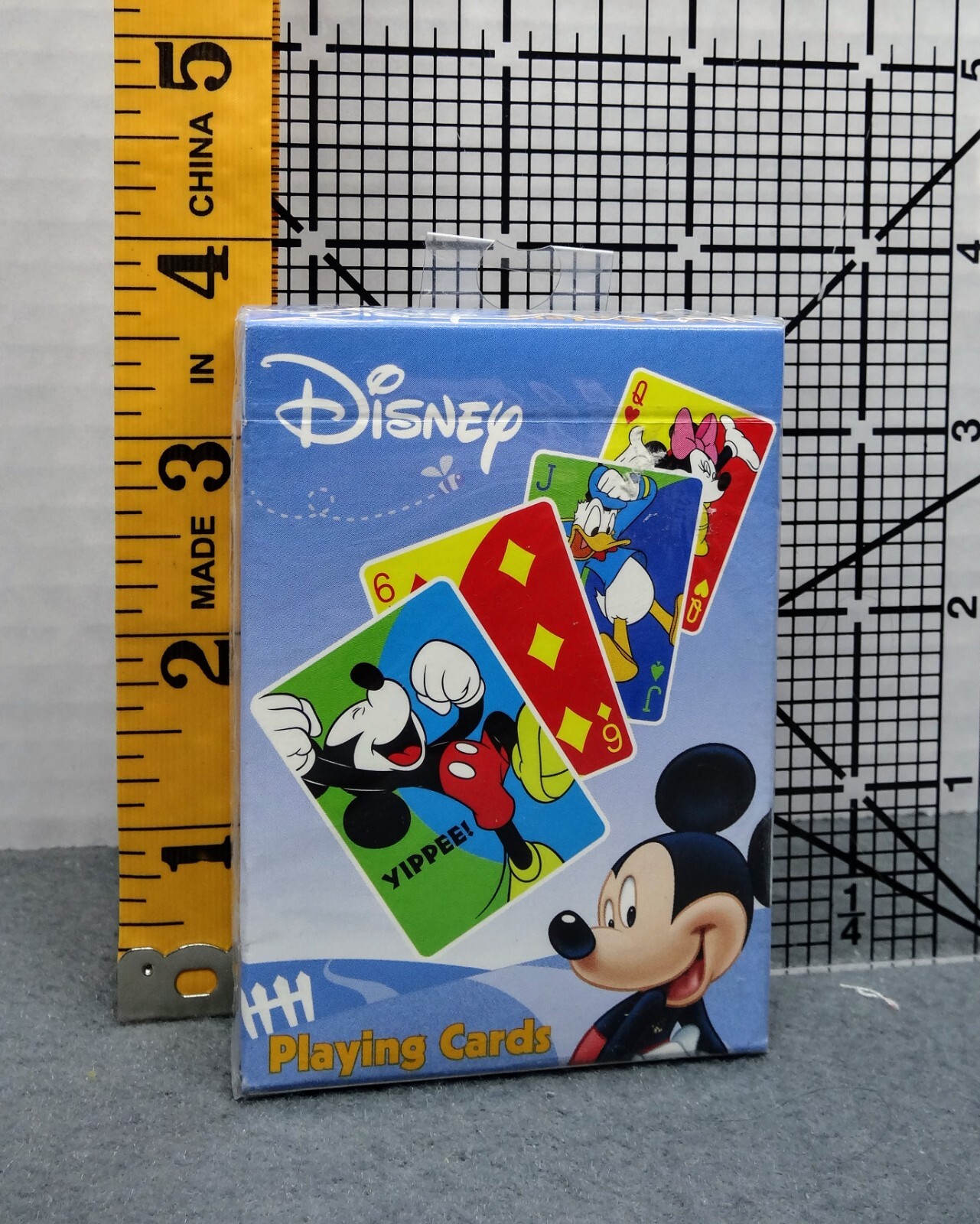 Mickey Mouse Playing Cards Bicycle 665-R-6 Disney Minnie Goofy Donald ...