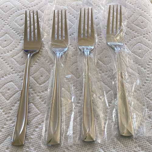 Oneida Satin Lincoln Dinner Forks, New Set 4 | eBay
