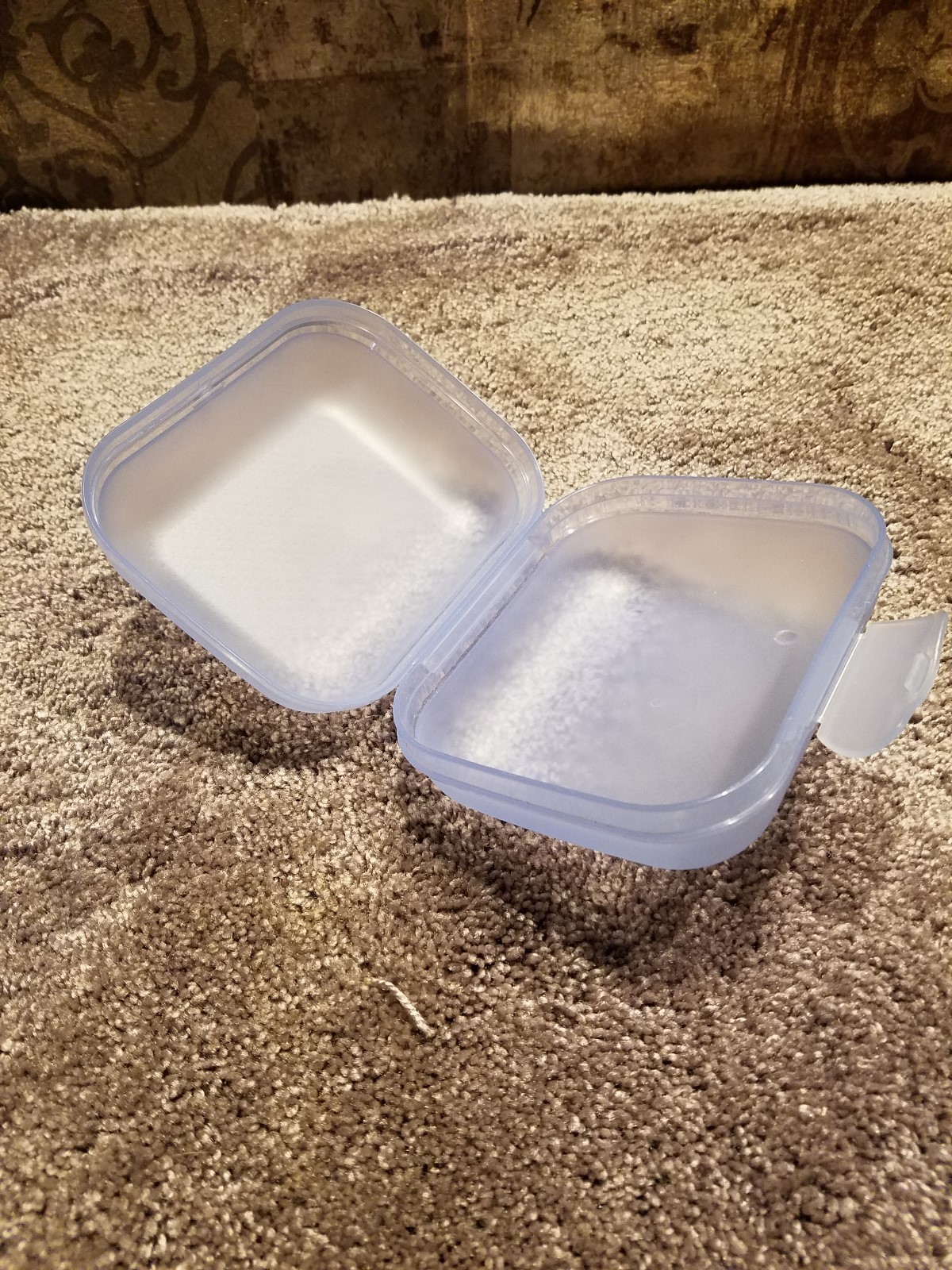 Tupperware Oyster Case Packable Keeper Large Blue | eBay