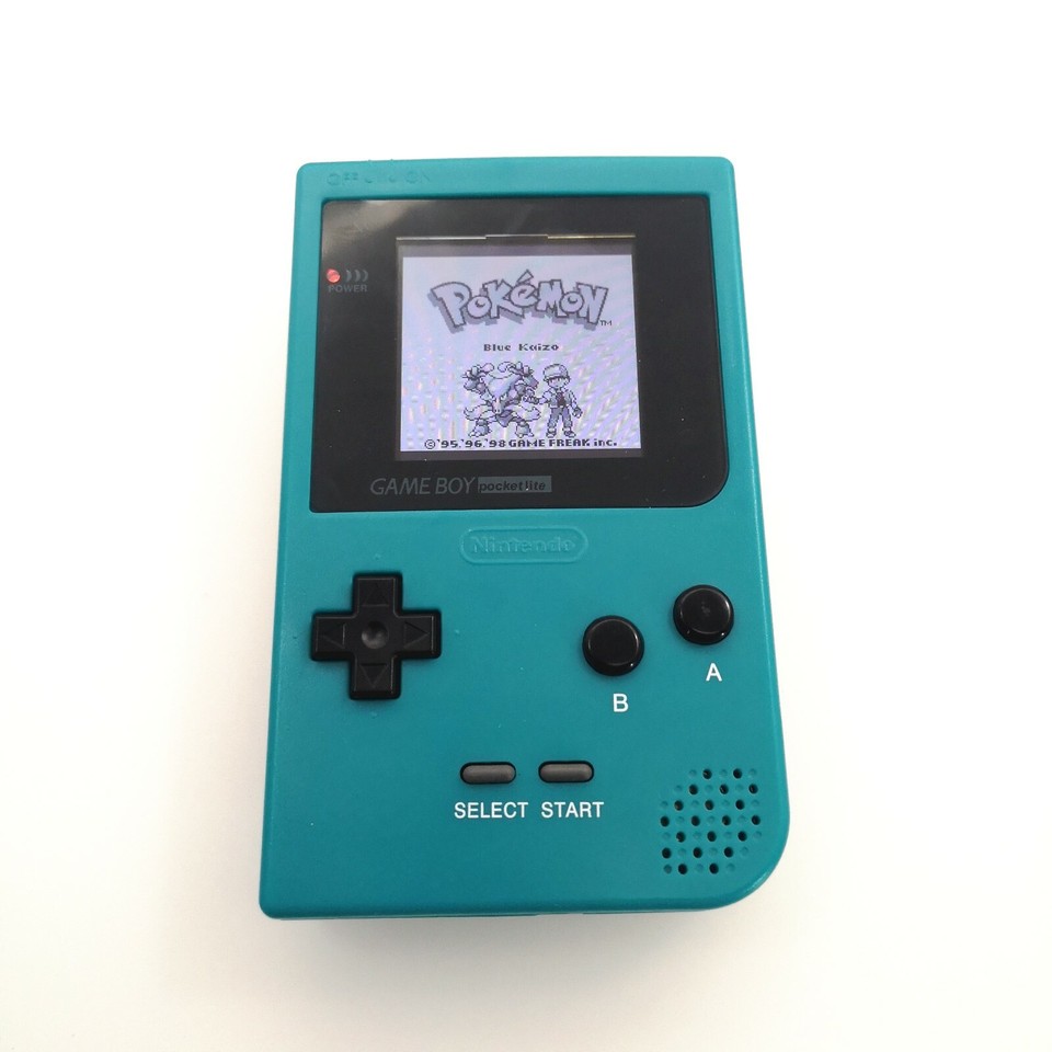 Teal Game Boy Pocket GBP Console With 5 Segment Highlight Back Light ...