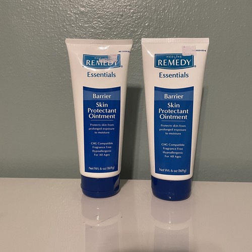 Medline Remedy Essentials Barrier Skin Protectant Ointment Two NEW 16oz ...
