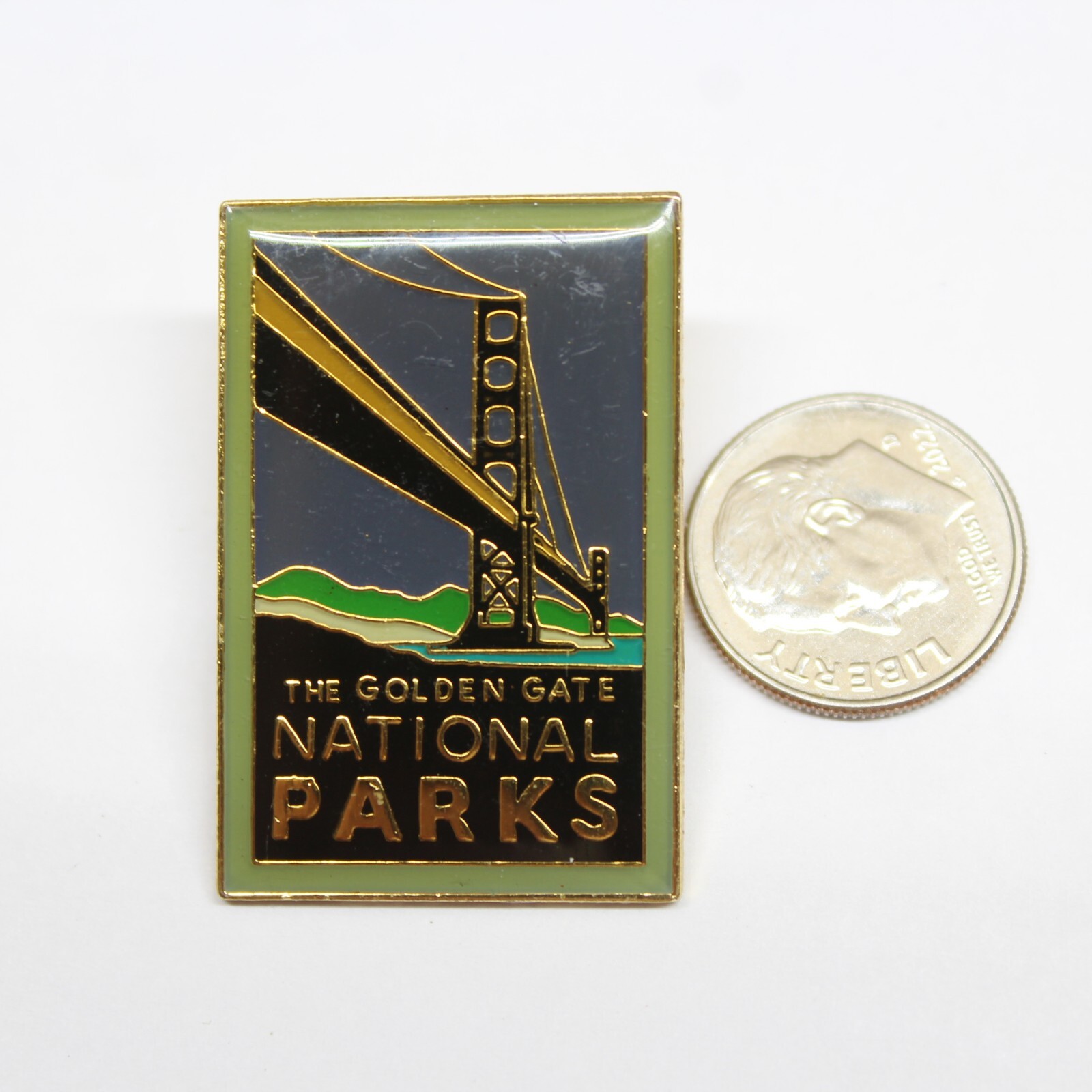 The Golden Gate National Parks Pin Lapel Enamel Collectible | eBay